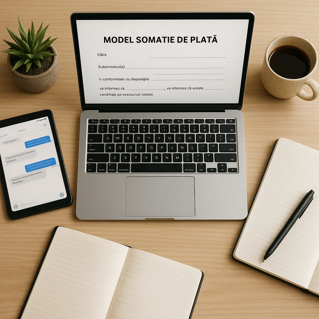 Somatie de plata – obține modelul și sprijinul juridic necesar ...
